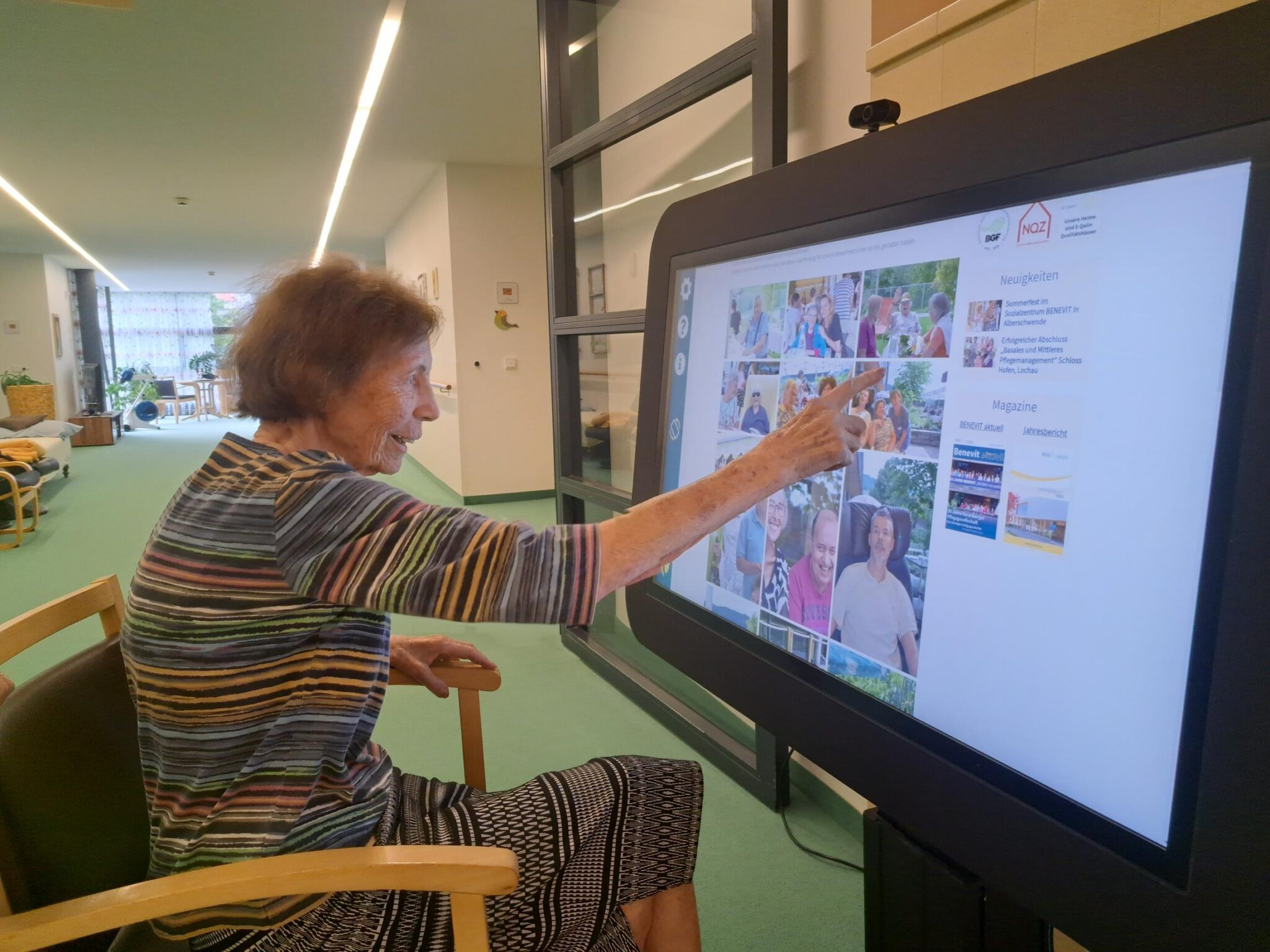 CareTable - Der digitale Aktivitätstisch für die Betreuung von Senioren - BENEVIT - Die ...